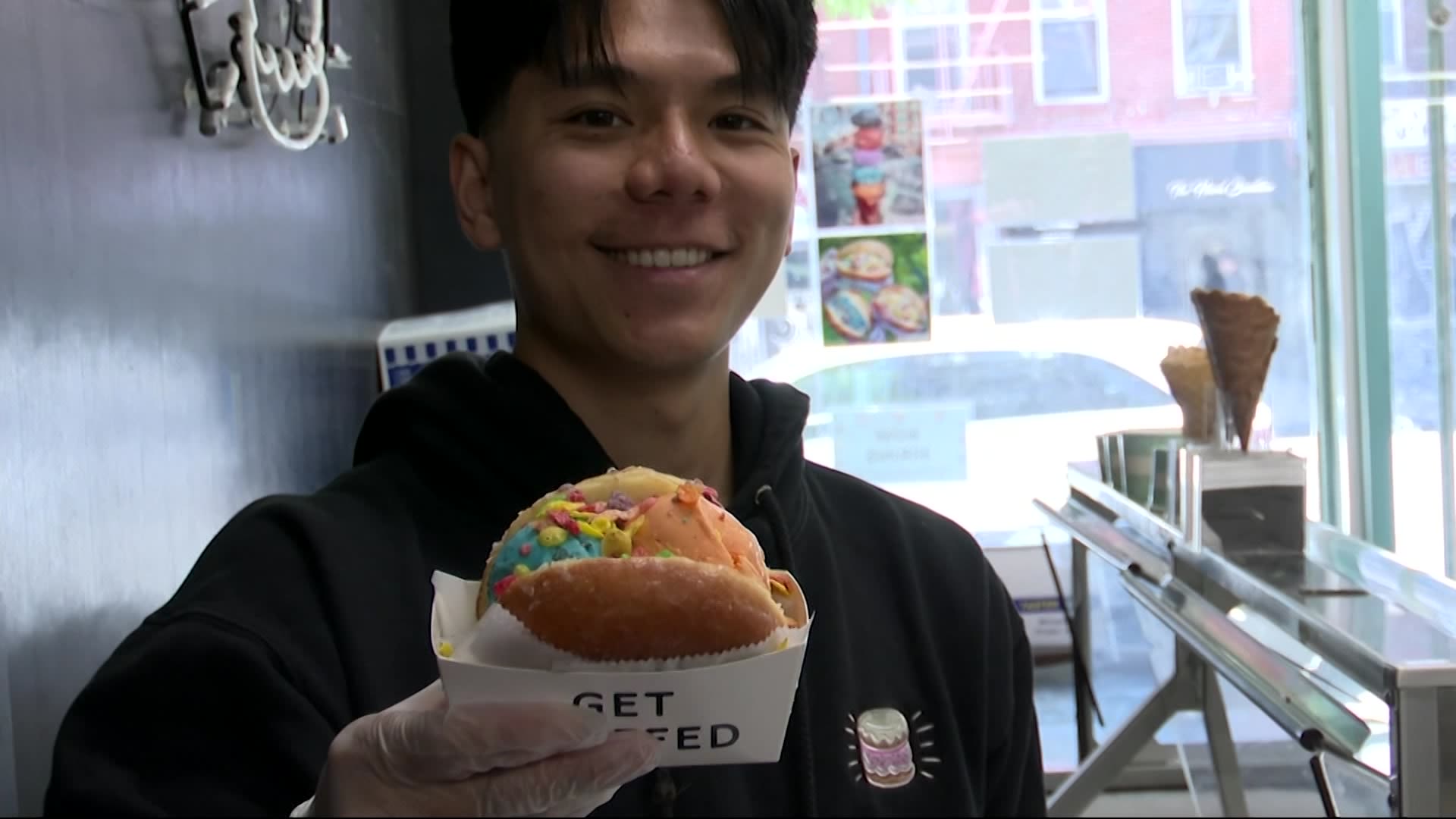 'Get stuffed' with Stuffed Ice Cream's wild flavors and doughnut ...