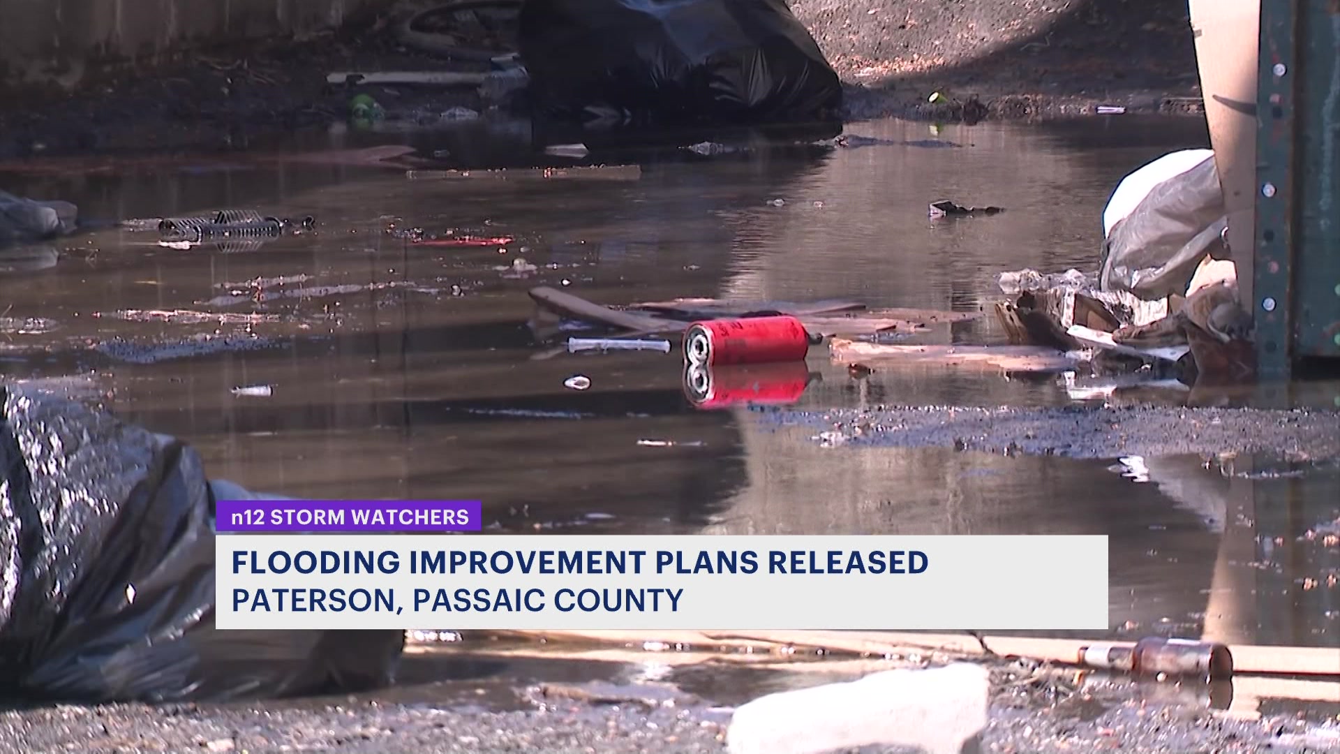 Paterson announces projects aimed at fixing flooding issues in the city