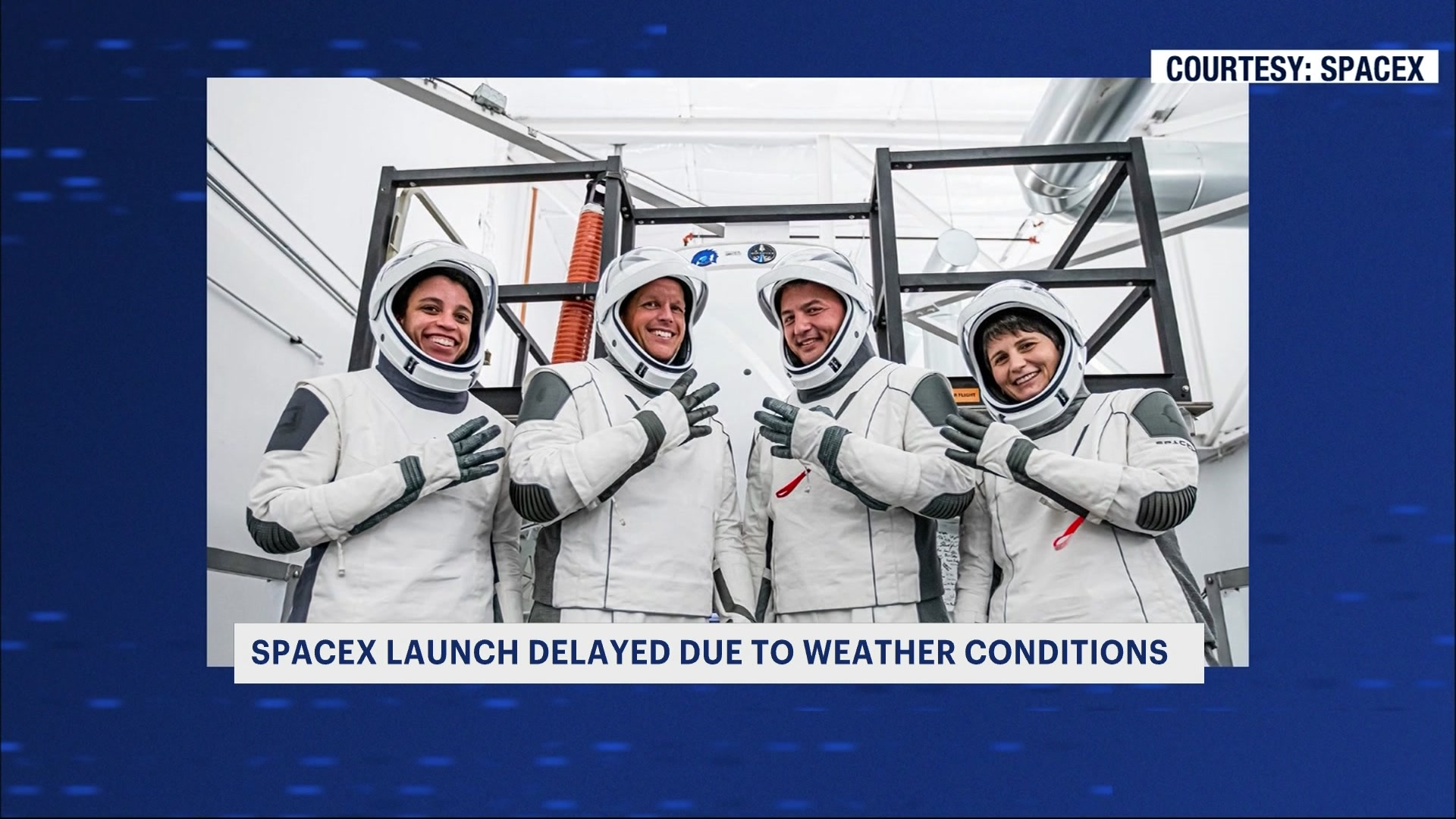 Weather conditions scrub Saturday launch of SpaceX Falcon 9 rocket