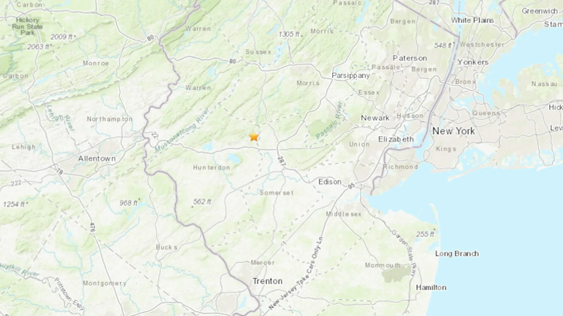 29 Magnitude Earthquake Rattles New Jersey Usgs Says Aftershocks