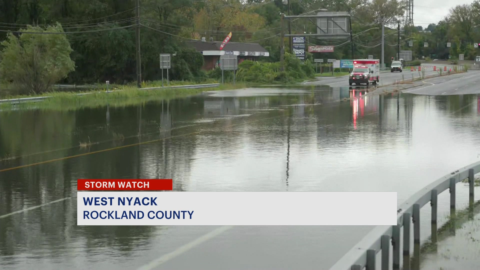 Flooding aftermath: Westbound lanes of Route 59 reopen in Rockland County