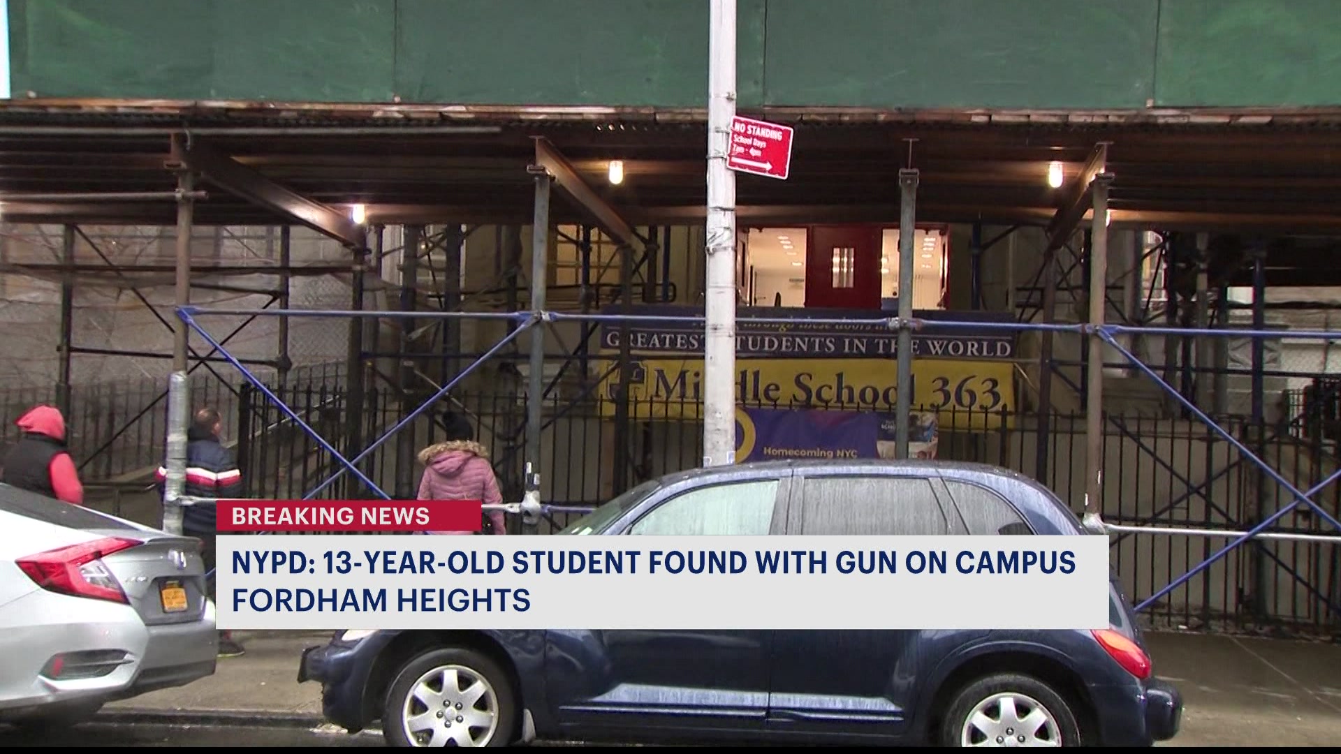 NYPD: Slew of weapons discovered on Fordham middle school student