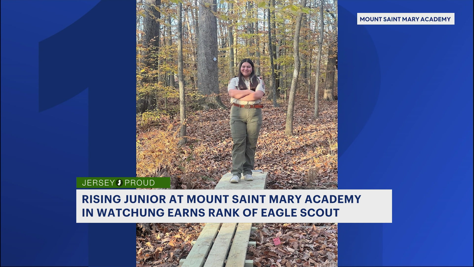 Jersey Proud: Founding member of Chatham Boy Scout troop earns her ...
