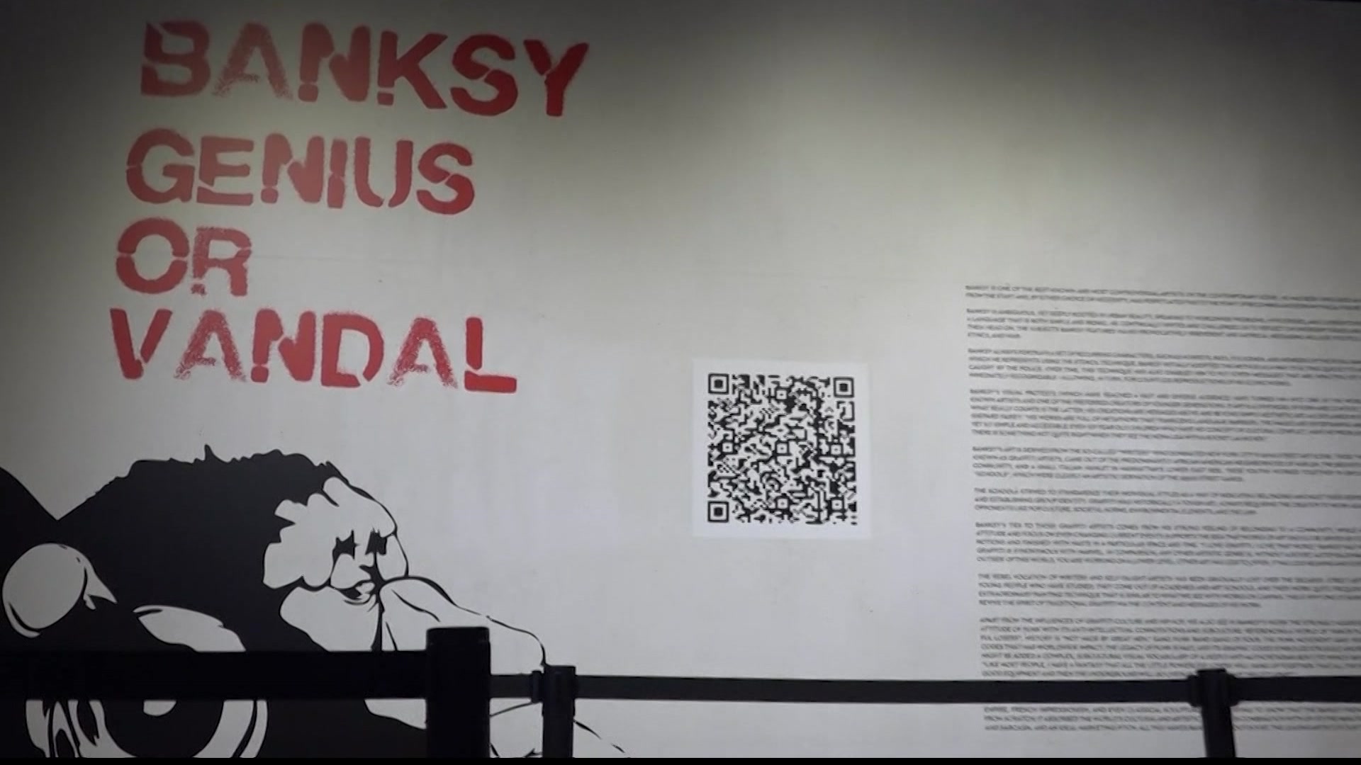 News 12 | New Jersey | Banksy Exhibit Now Open To Public