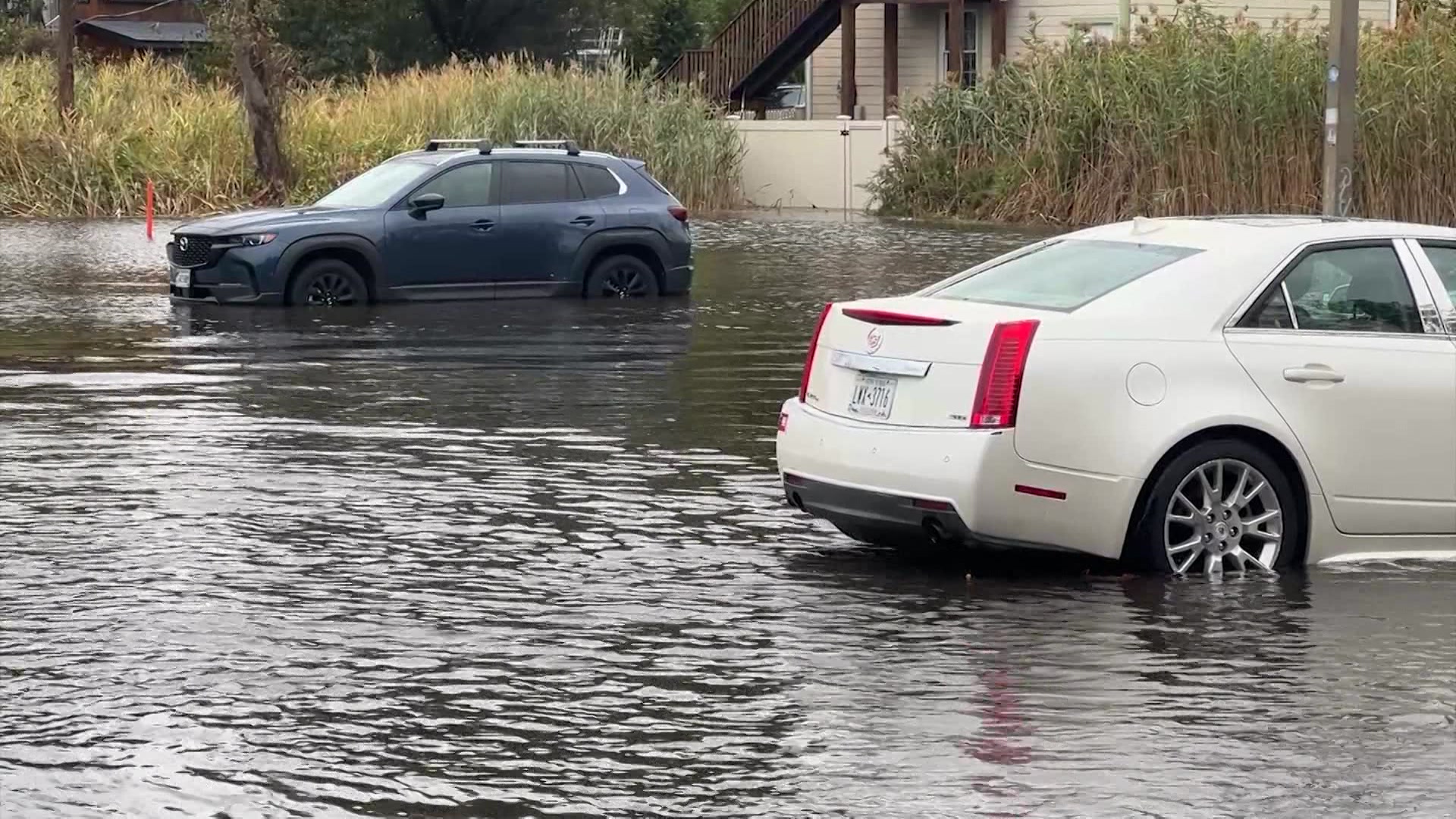 News 12 | Hudson Valley | High Tide Floods Piermont Blocks Some ...