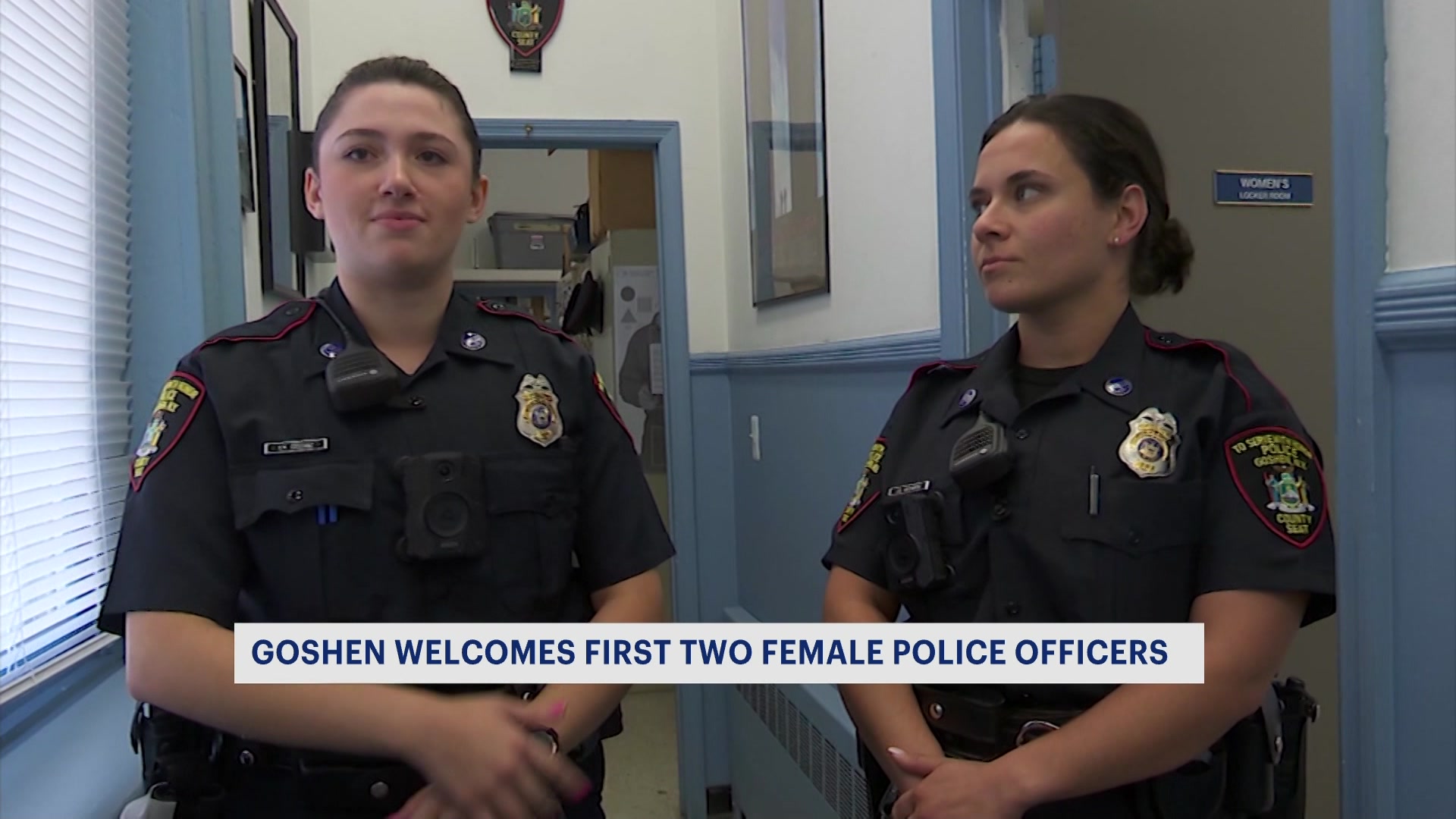 News 12 | Long Island | Goshen Police Department Adds First Women ...