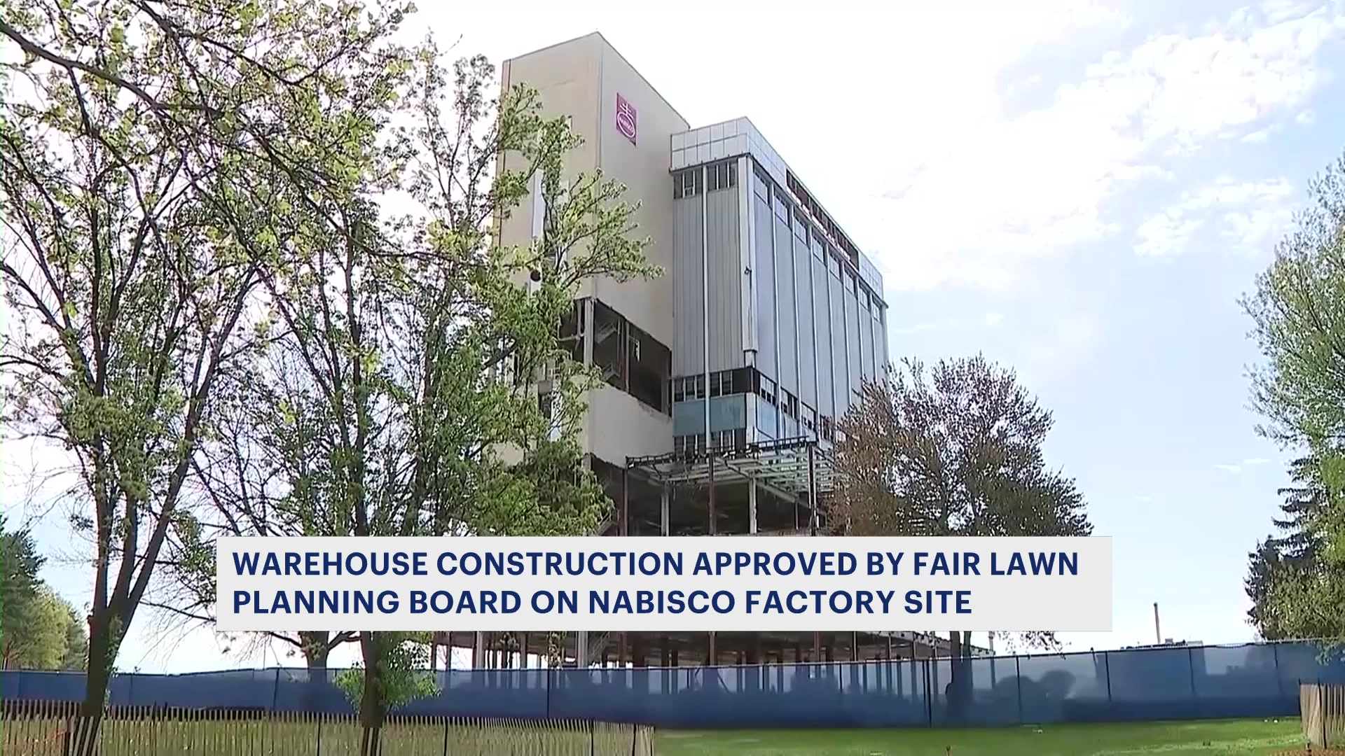 Former Nabisco factory site in Fair Lawn approved to become a 644,000-square-foot warehouse