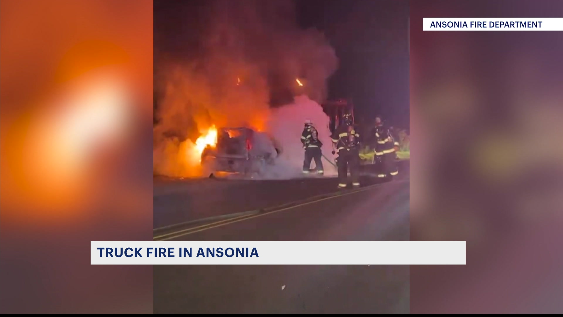 News 12 | New Jersey | Ansonia firefighters put out early morning truck ...