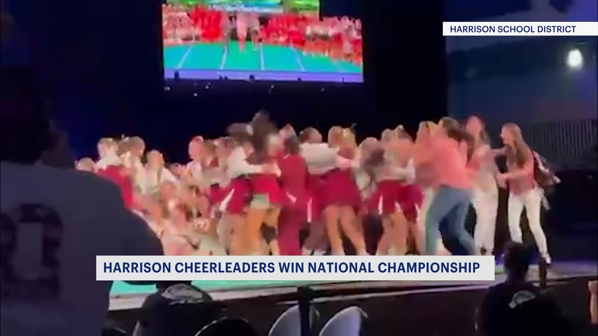 Harrison High School cheer team clinches national championship title