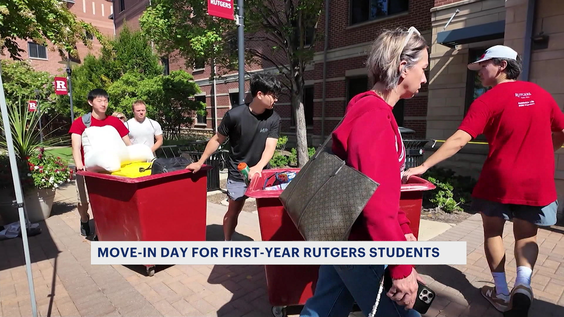 News 12 | New Jersey | Rutgers Initiative Ensures Freshmen Living In ...
