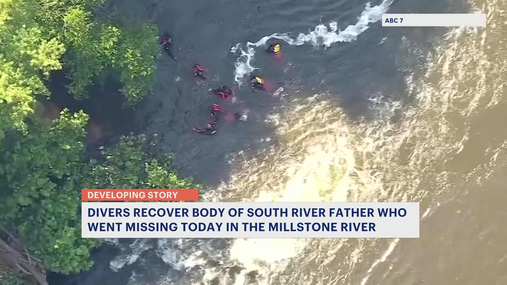Police: Father dies trying to save his 3 children from Millstone River