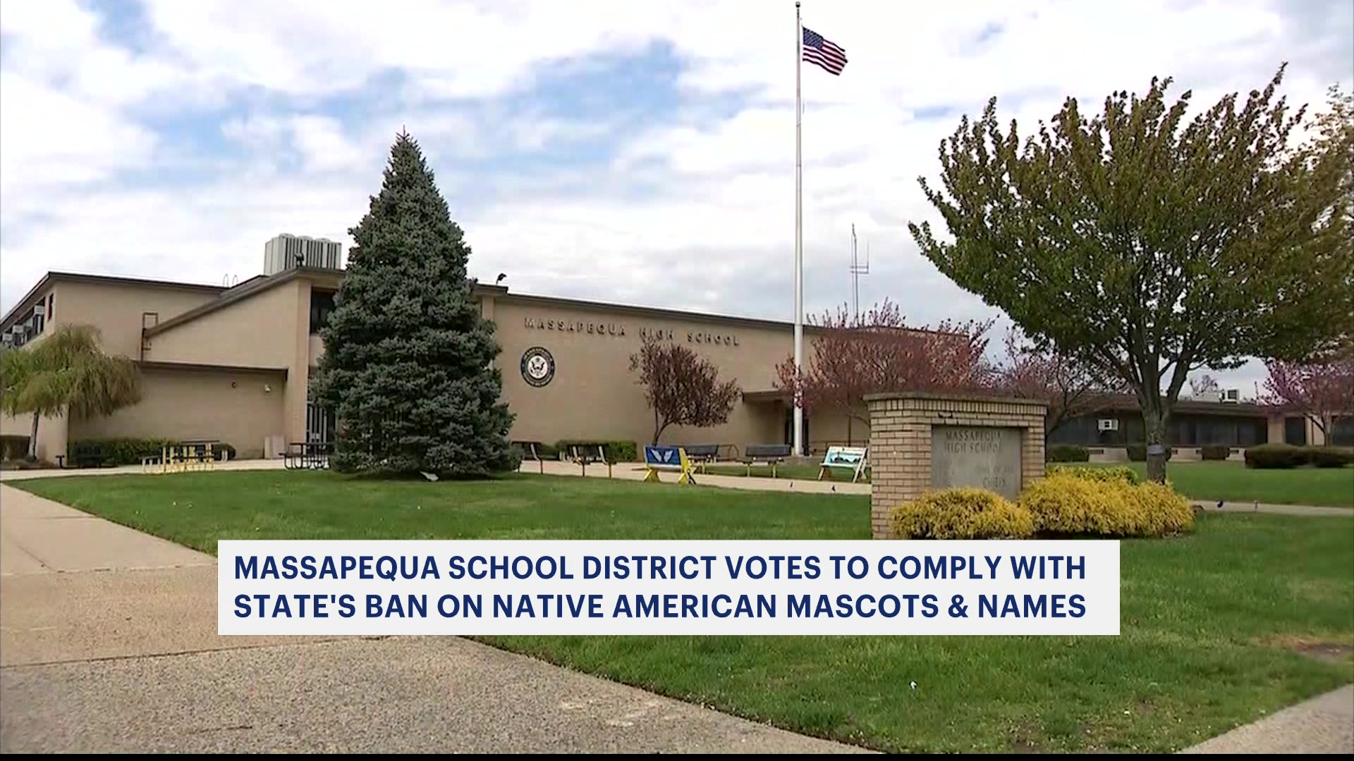 Massapequa School District votes to comply with state's ban on Native ...