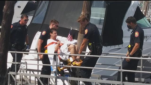 Off-duty officer jumps into action to rescue 80-year-old woman from ...