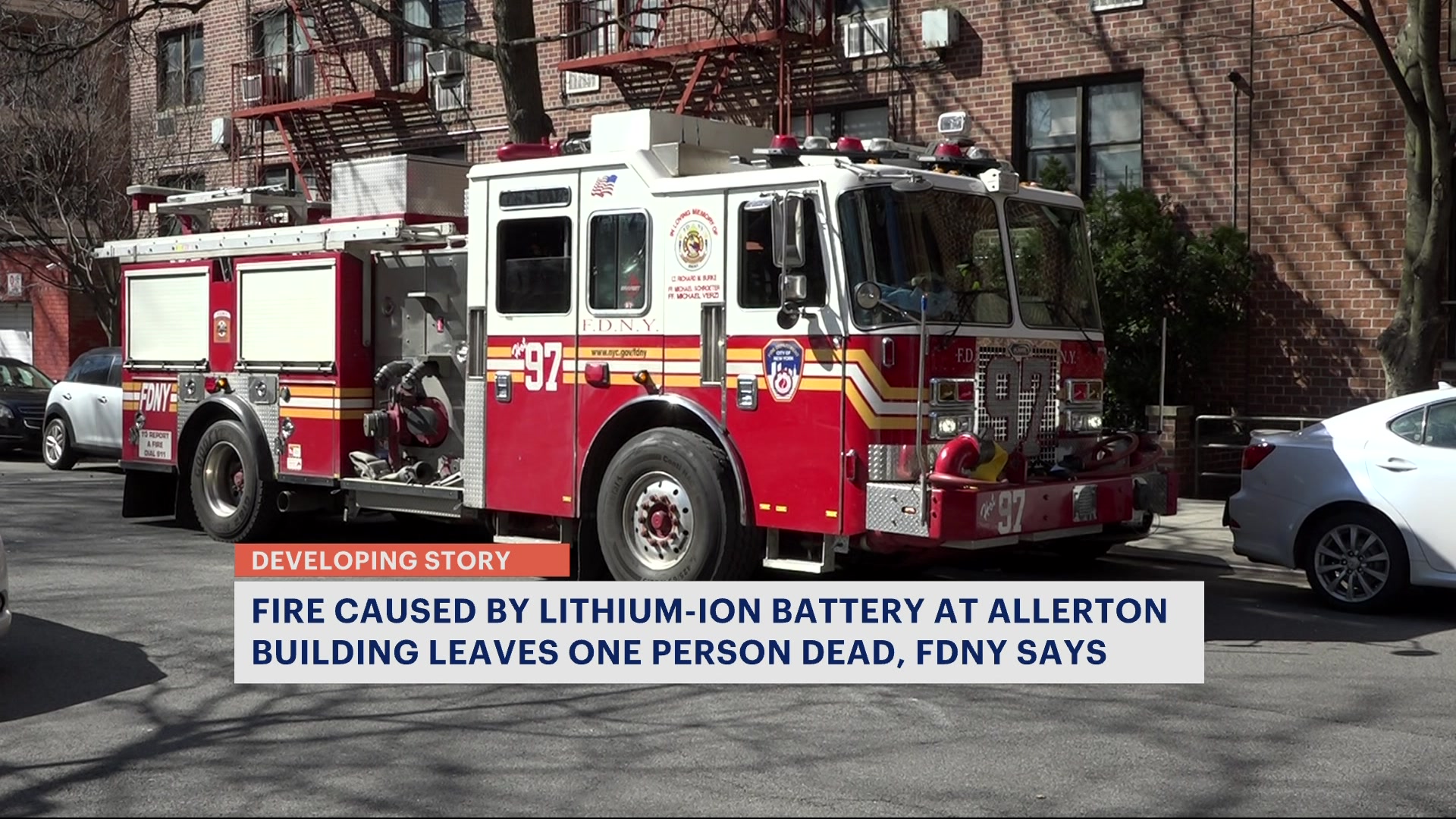FDNY: 1 killed in Allerton apartment building fire caused by lithium ...
