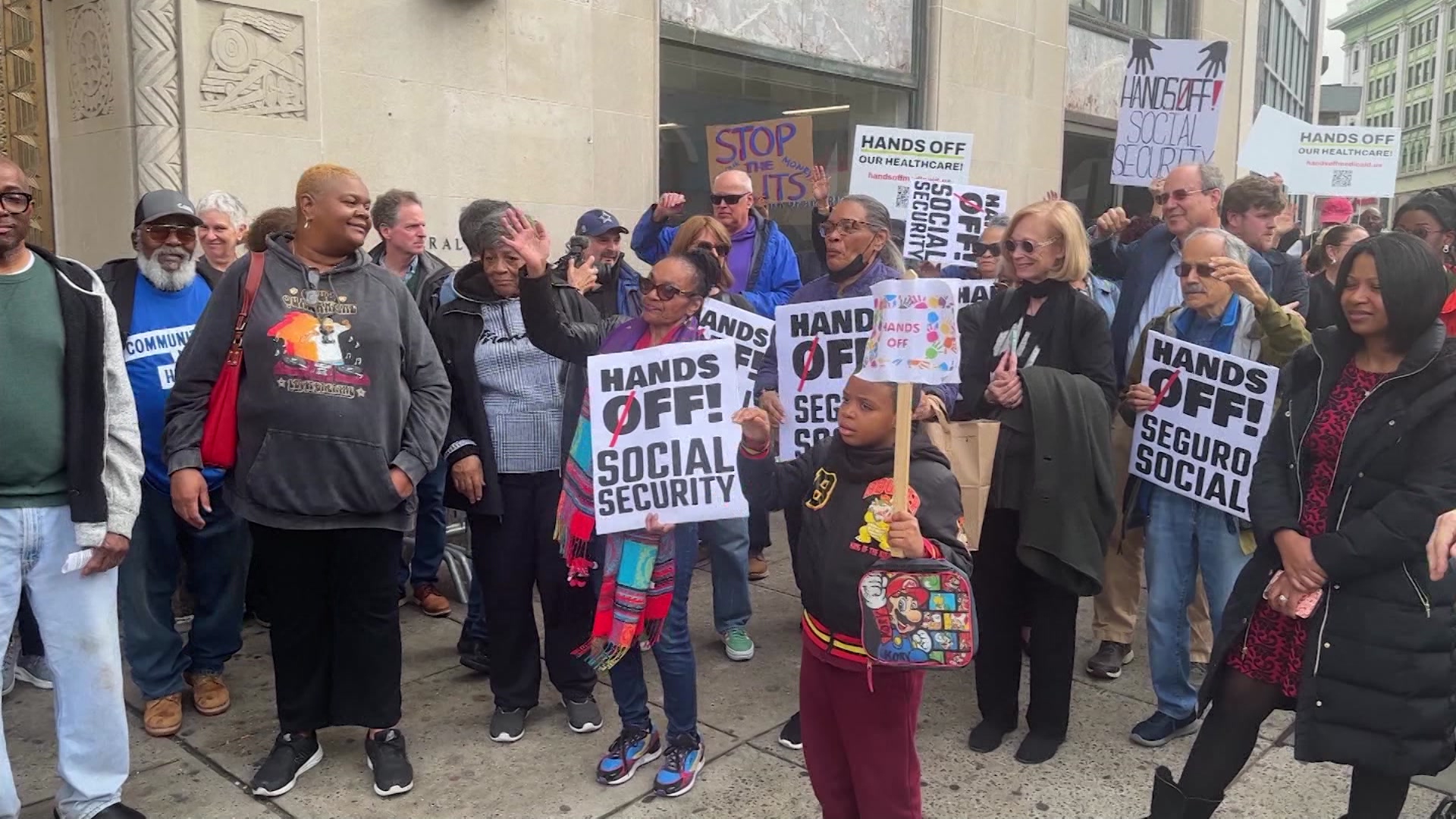 'Hands off our Social Security' rally held in Yonkers
