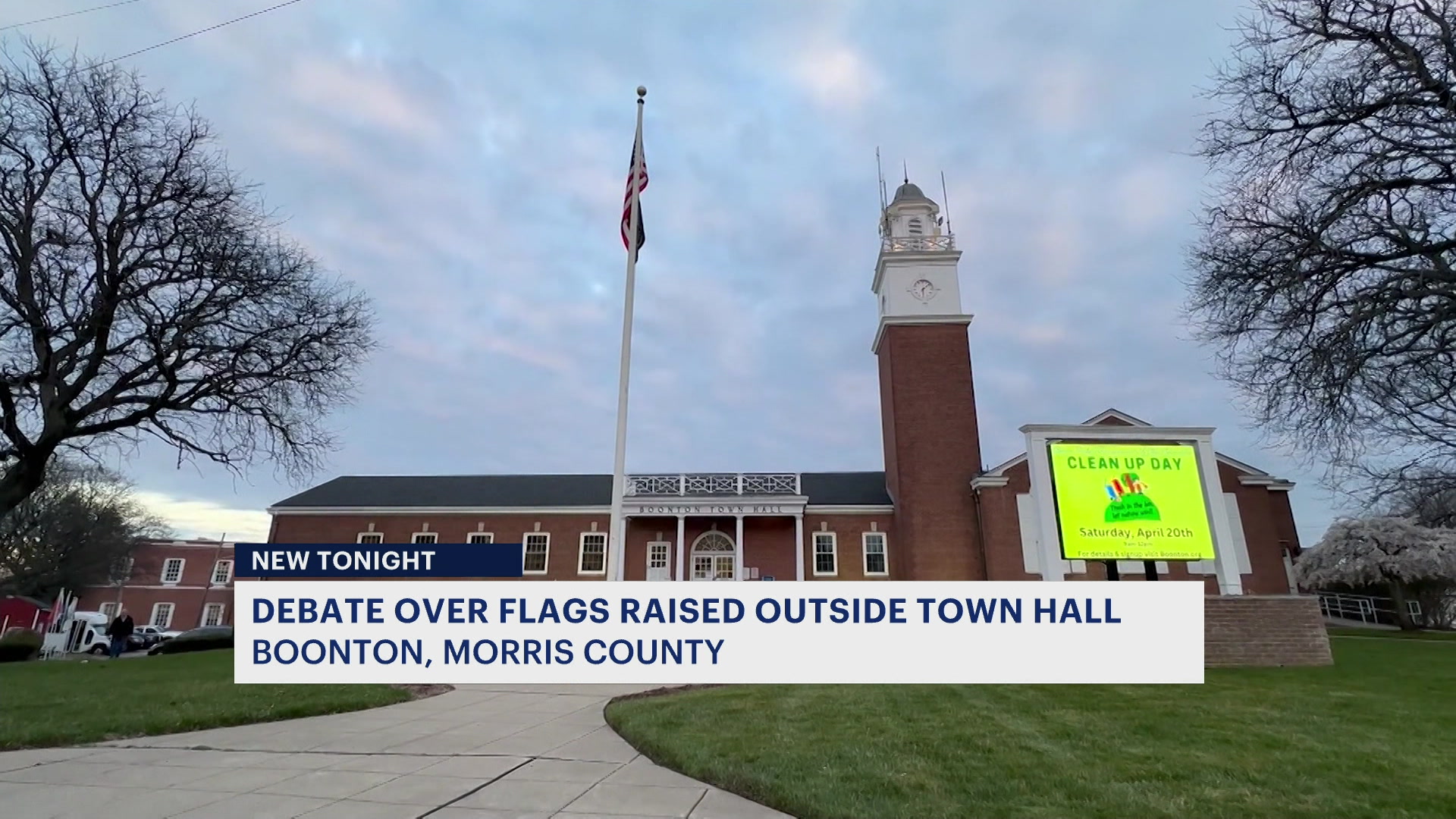 Boonton divided about what types of flags should be able to be flown ...