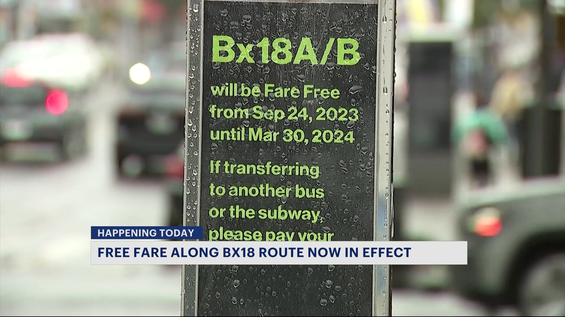 5 MTA bus routes will be fare free for the next 6 months
