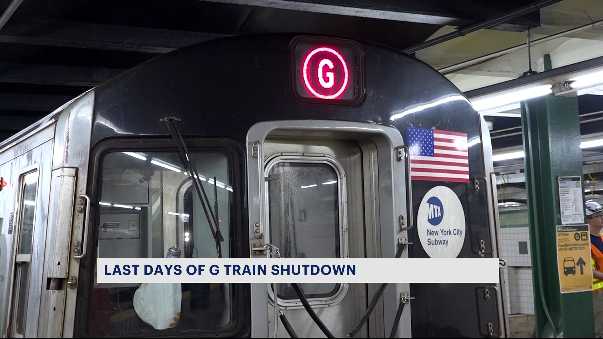 G train to make return to full service after Labor Day