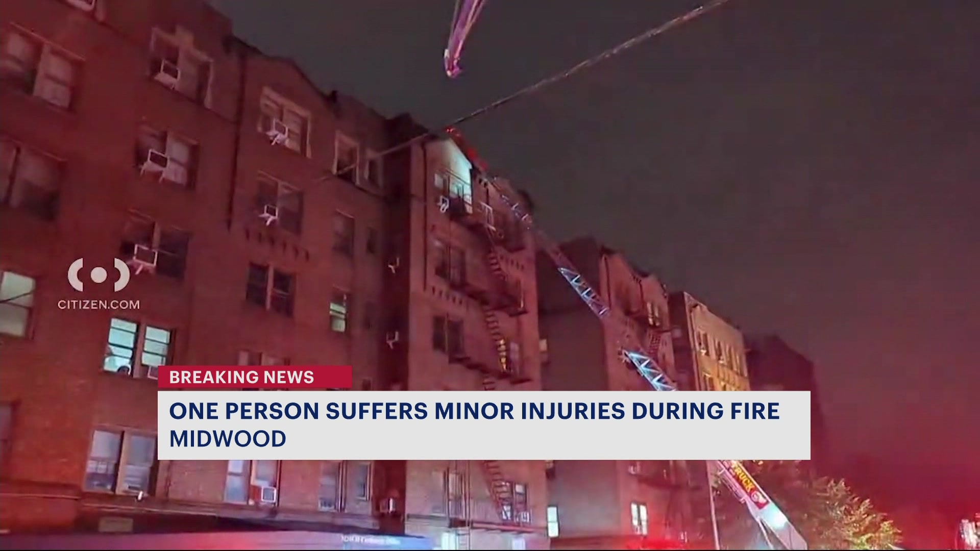 News 12 | Brooklyn | Fdny 1 Person Injured In Building Fire In Midwood