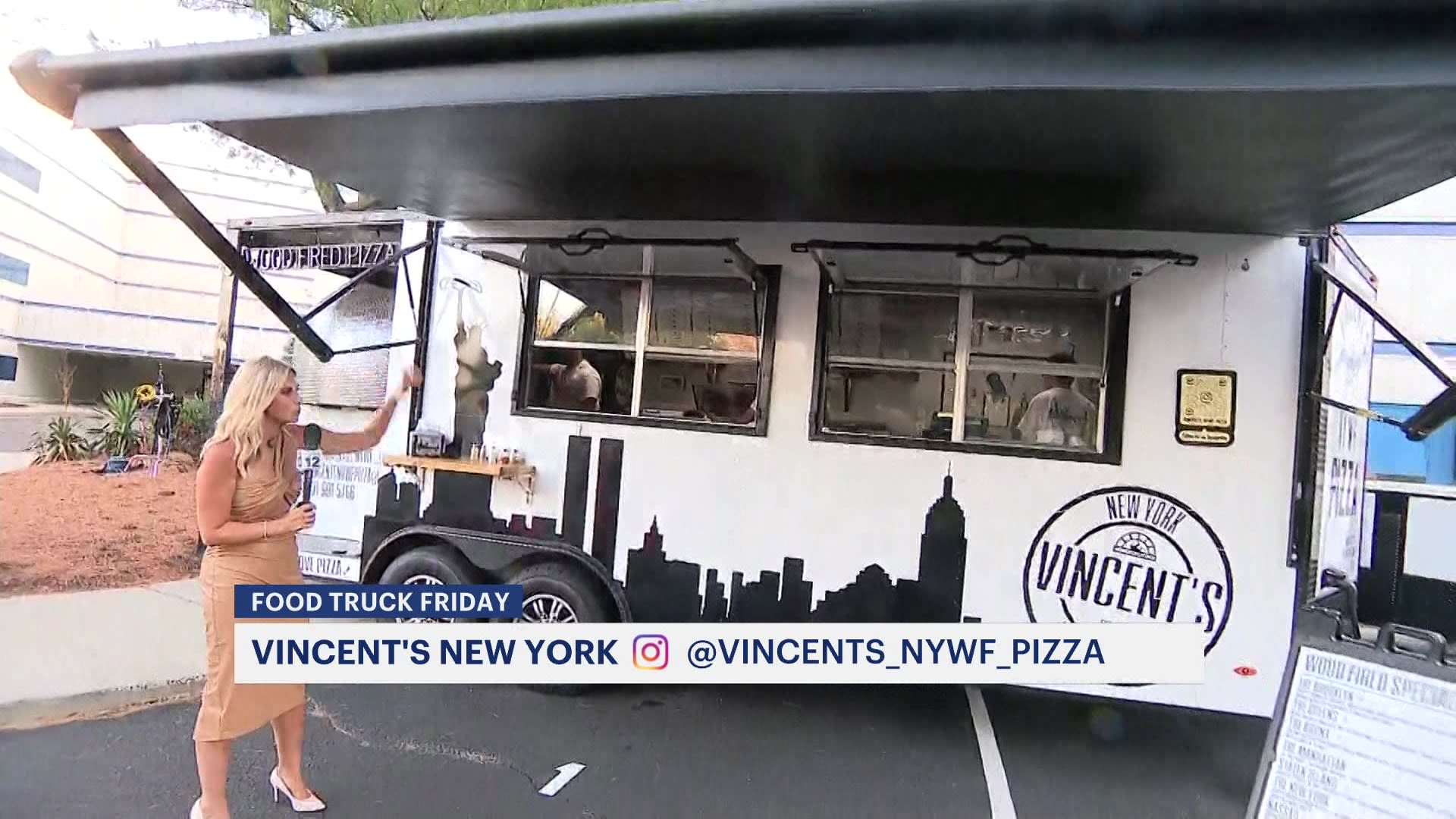 Food Truck Friday: Vincent’s New York wood fire pizza trailer