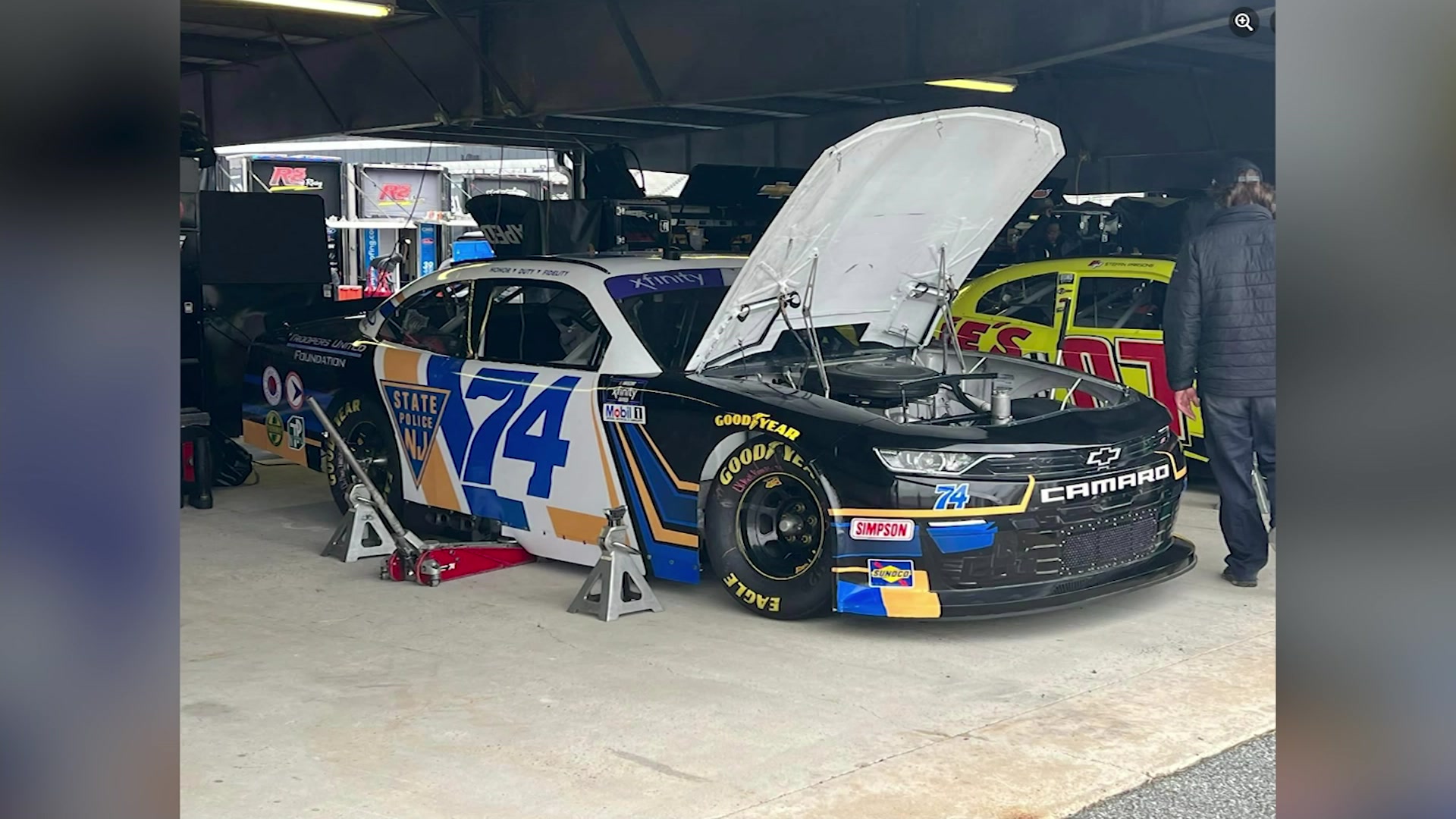 Jersey Proud: NASCAR driver Dawson Cram’s car painted in honor of NJ ...