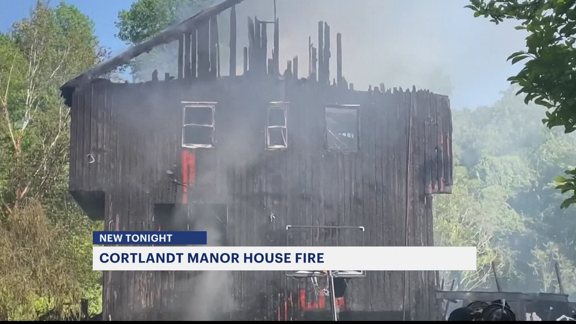 Authorities: Crews battle fire at Cortlandt Manor house