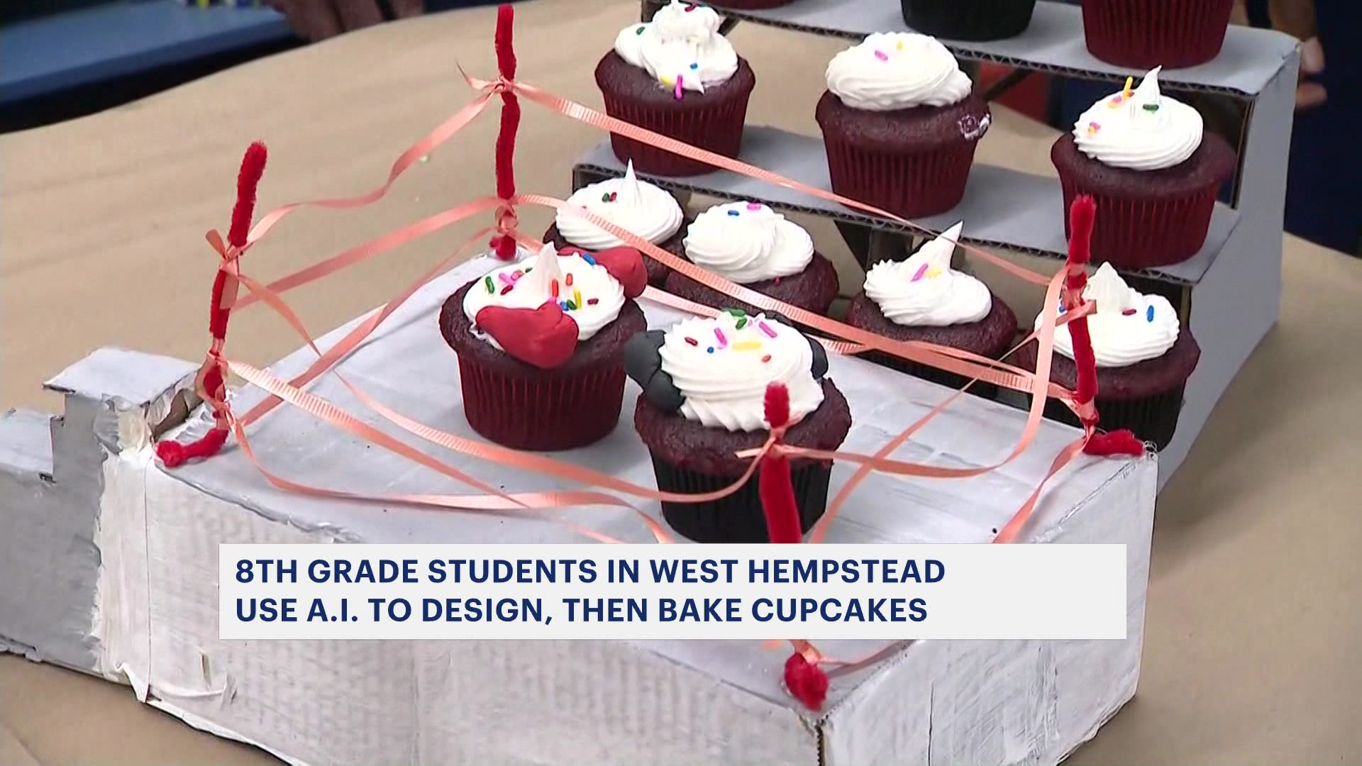 West Hempstead students use AI to design, then bake cupcakes for ...