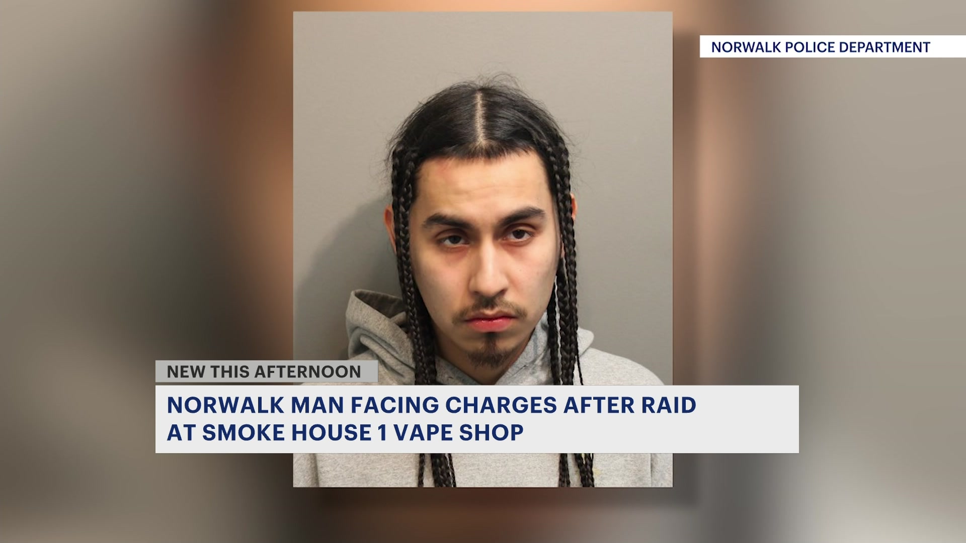 Police raid smoke shop, arrest Norwalk man