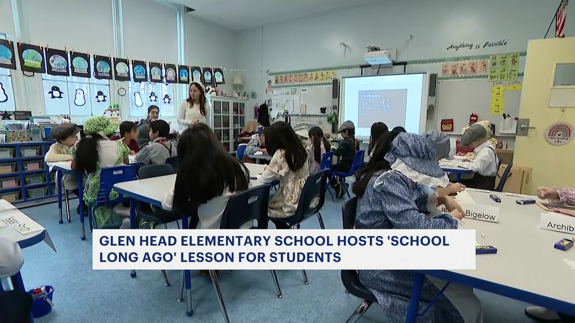 ‘School Long Ago’ lesson gives Glen Head Elementary students a glimpse ...