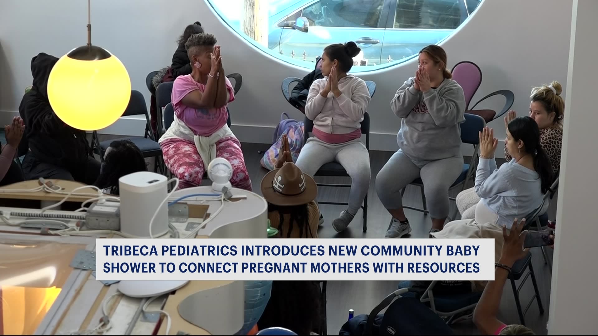 Pediatrician's office hosts first-ever community baby shower to connect ...
