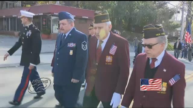 News 12 | Long Island | Harrison holds its 100th Veterans Day parade