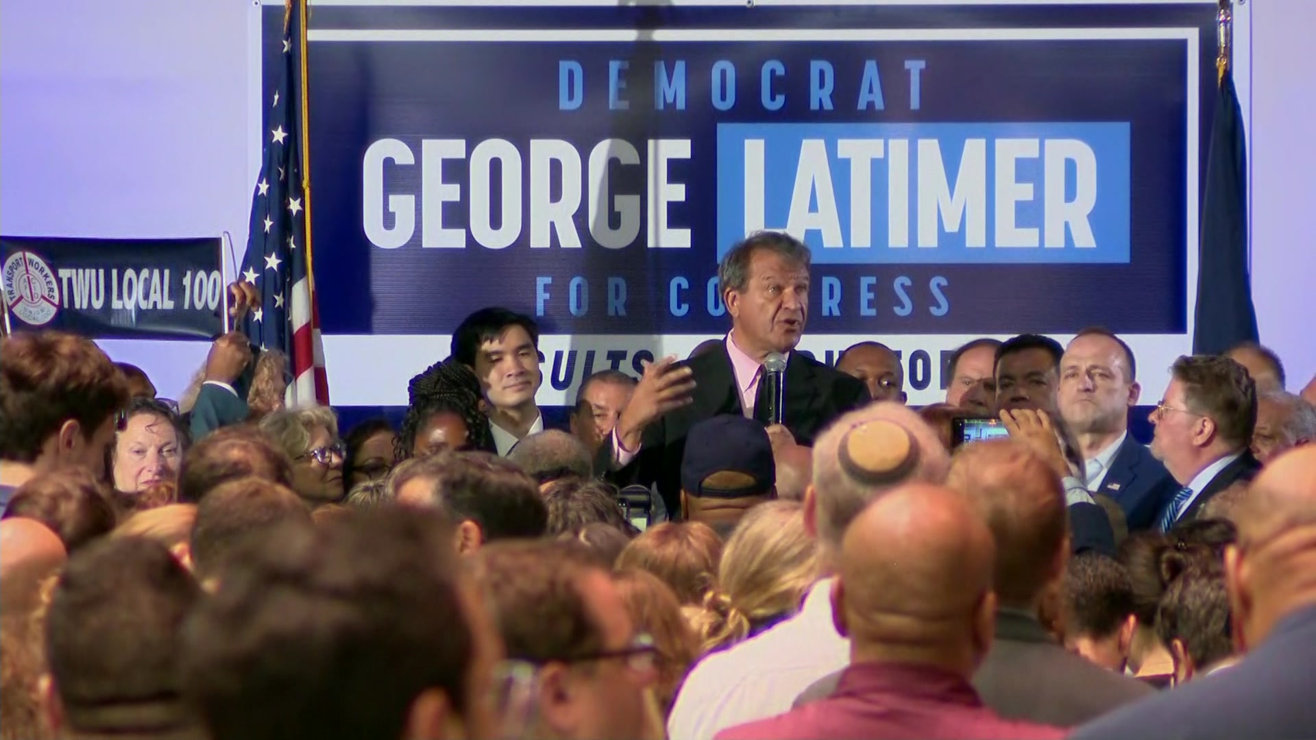 News 12 | Westchester | WATCH: George Latimer addresses supporters ...