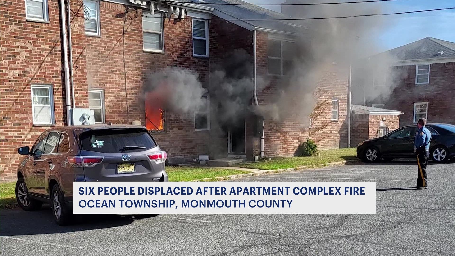 Officials: 6 residents displaced by fire at Ocean Township apartment ...