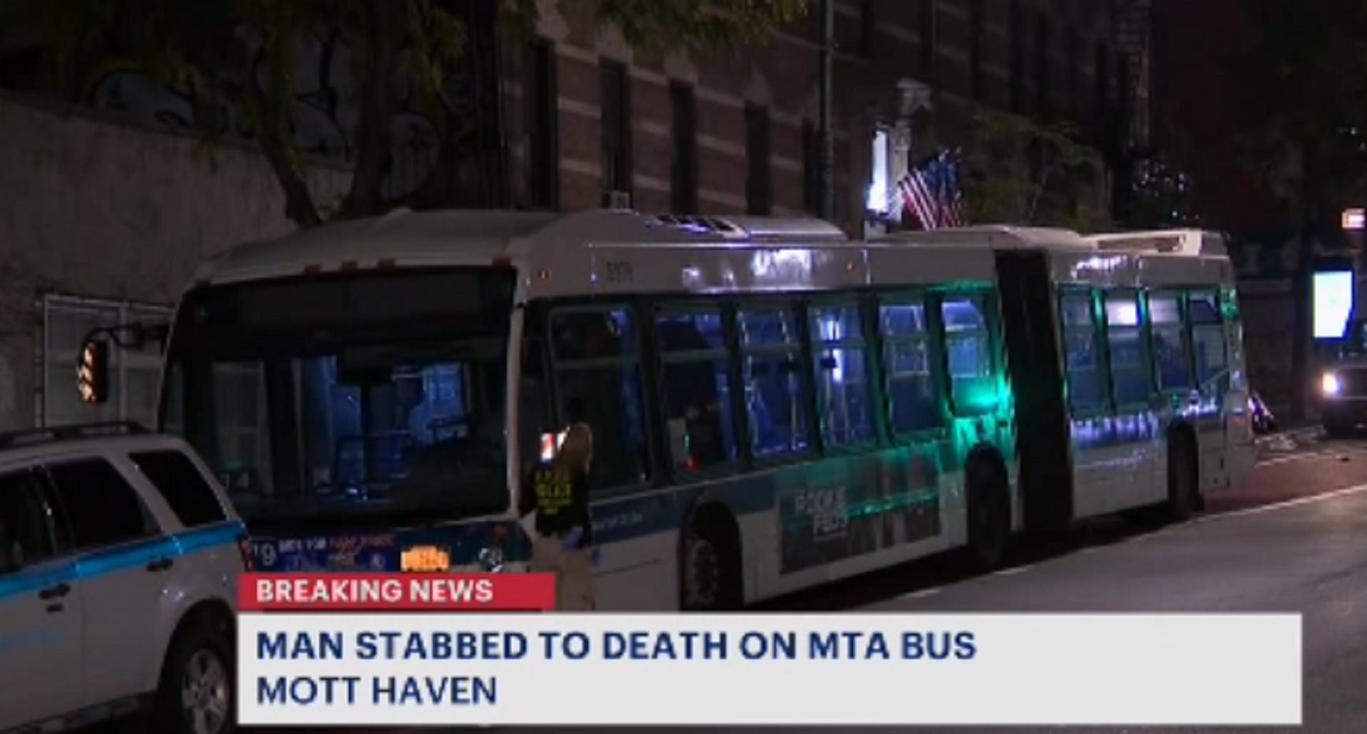News 12 | Bronx | Man Fatally Stabbed Inside Mta Bus Sunday Night Is ...