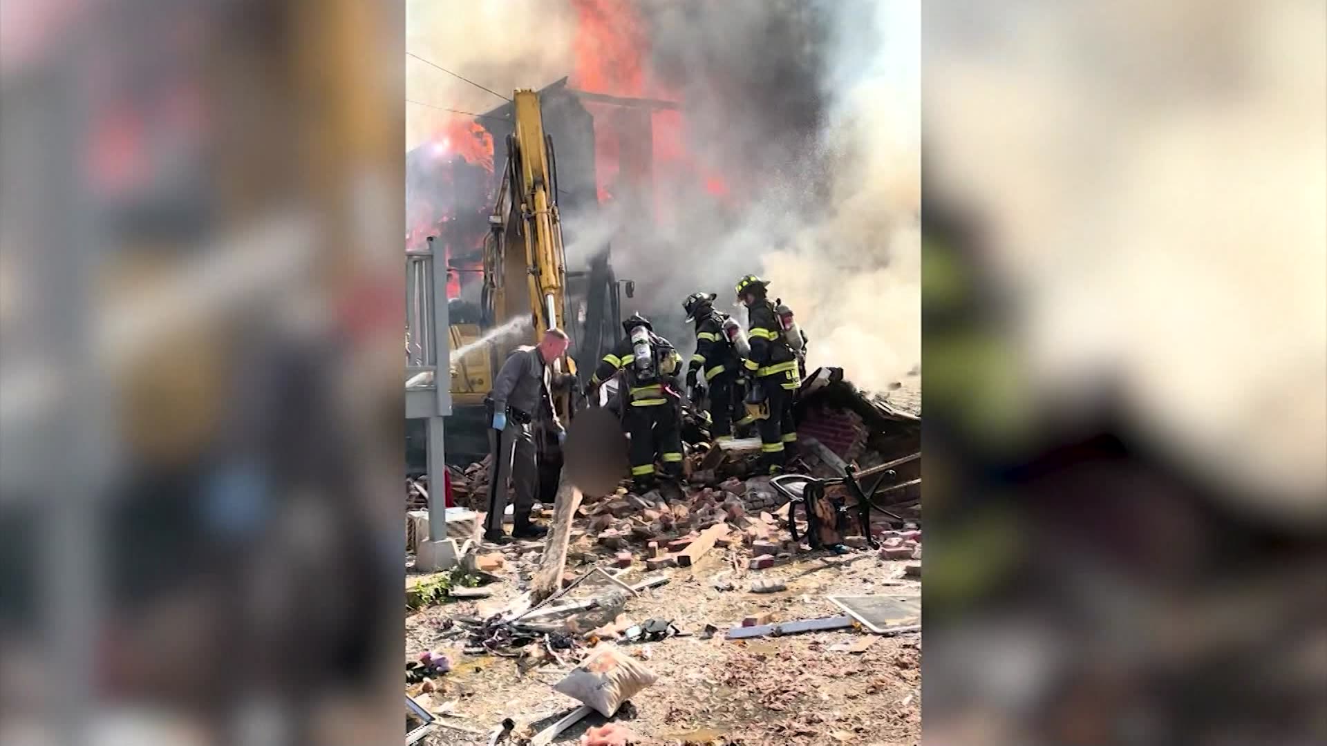 Central Hudson responds to home explosion in Wappingers Falls