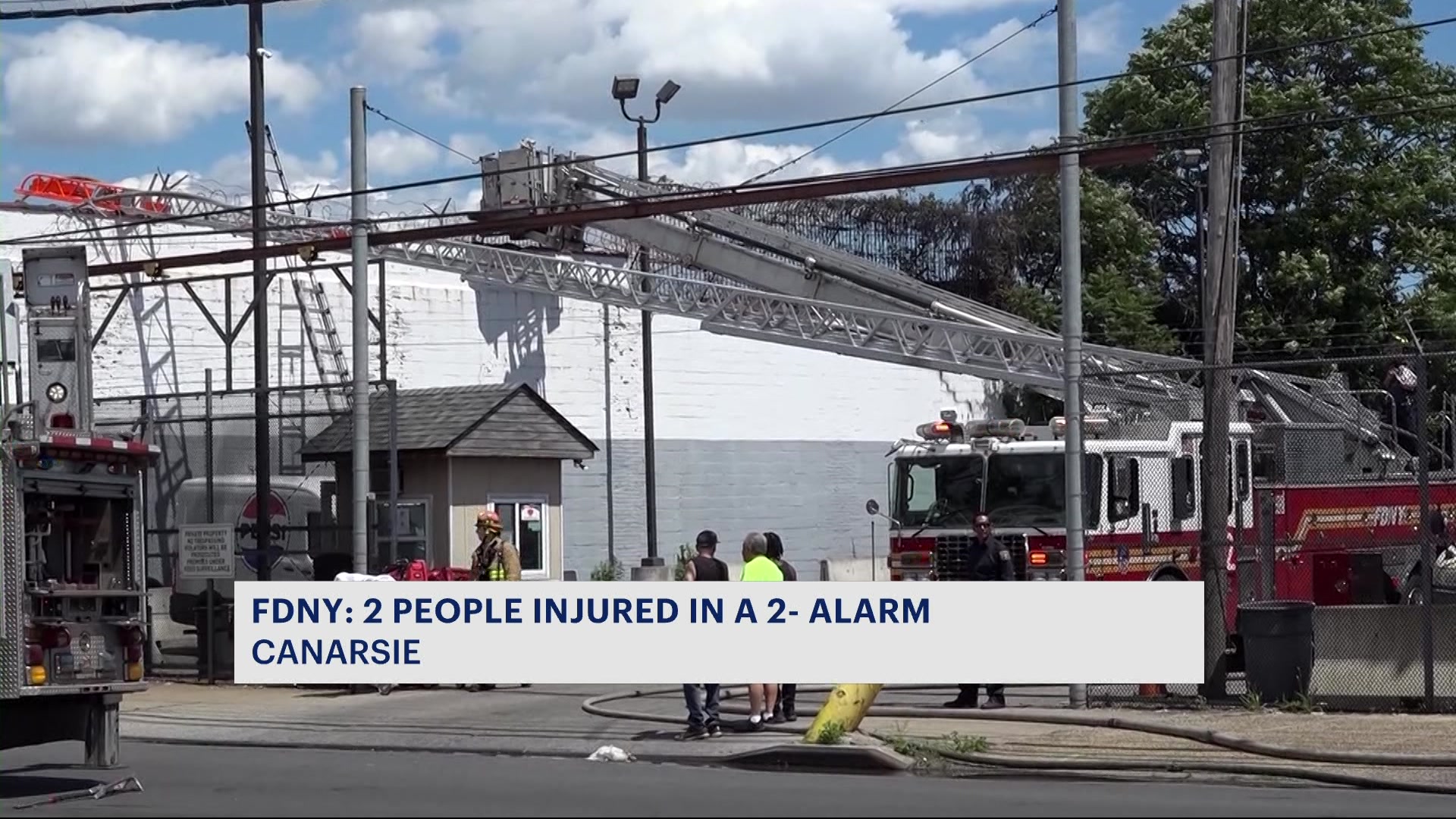 FDNY: Firefighters extinguish 2-alarm fire in Canarsie