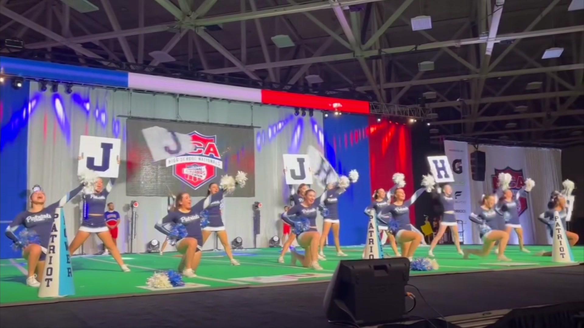 News 12 | Hudson Valley | John Jay High School Cheerleaders Excel At ...
