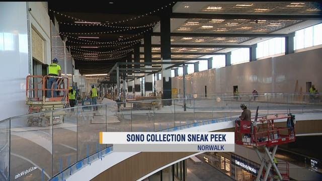 A sneak peek inside Norwalk's new mall, The SoNo Collection