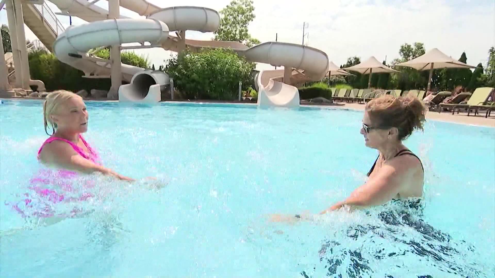 Fitness in Four: Low impact pool workout