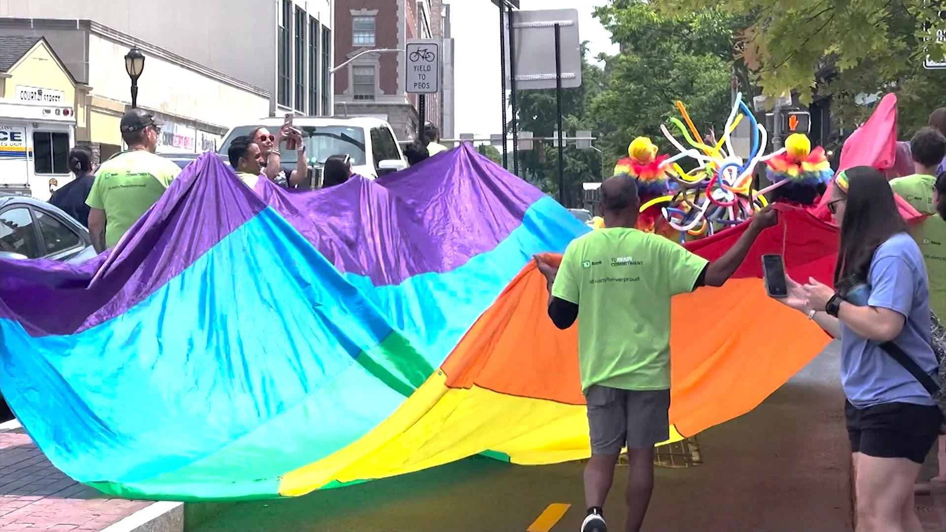 Pride Month Events Kick Off In Westchester With Progress Pride Flag Raising