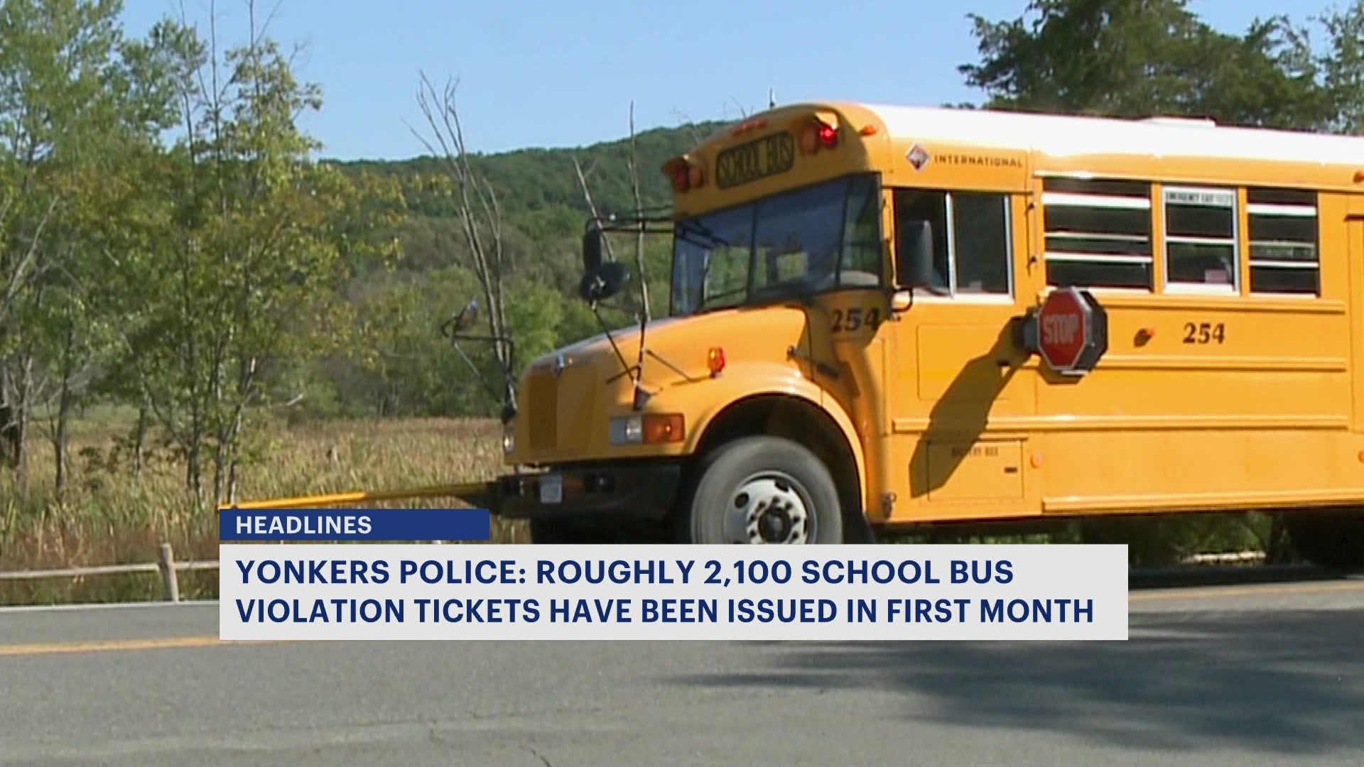 Yonkers police say 2,100 tickets issued in one month of 'Safe Stop' program