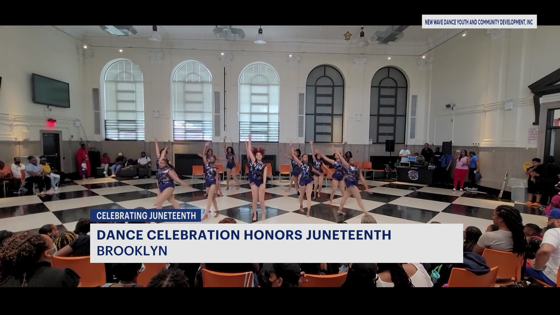 Dance celebration honors Juneteenth at NYPD Community Center in Brooklyn