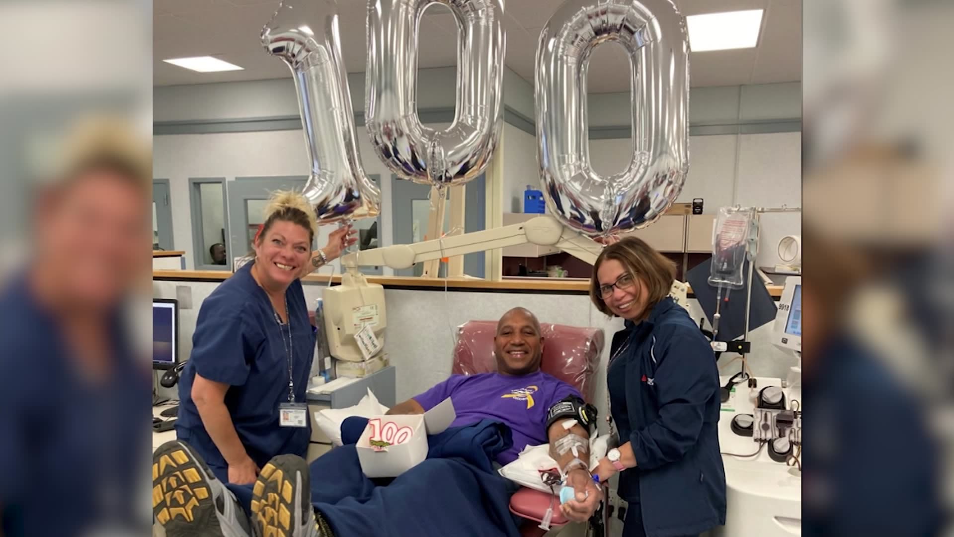 Jersey Proud: Man makes his 100th blood platelet donation