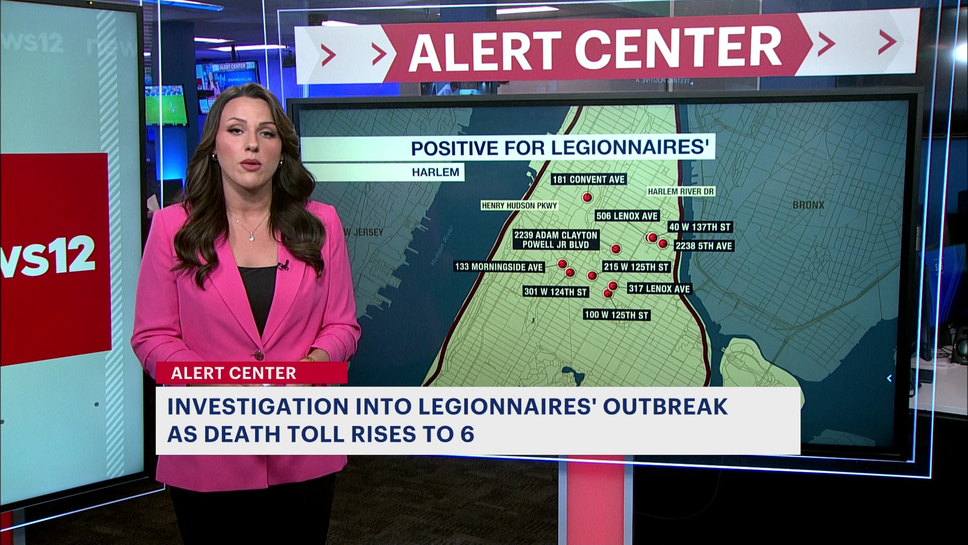 News 12 | The Bronx | NYC Legionnaire's disease death toll now at 6 ...