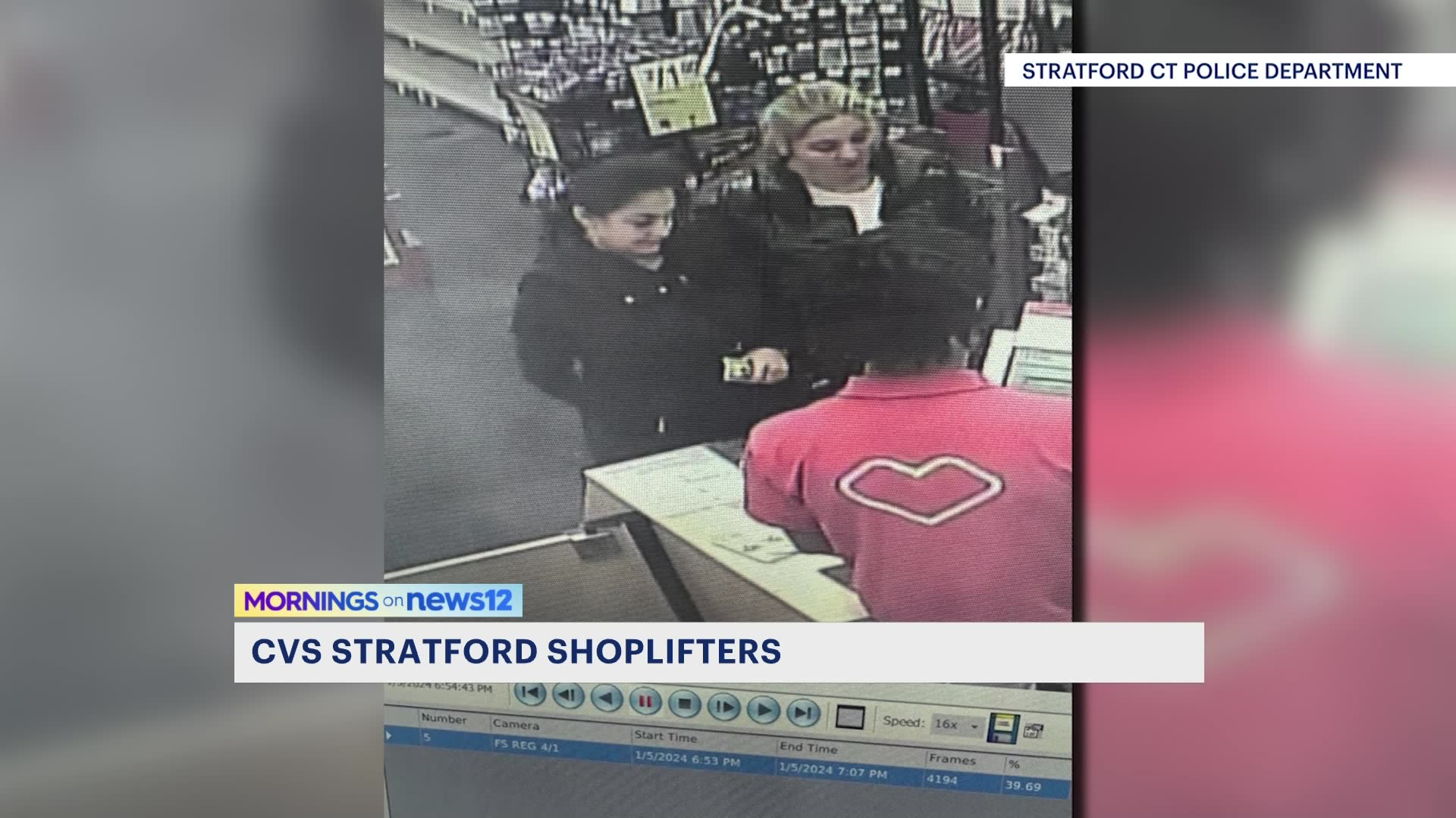 Police release surveillance photo of CVS shoplifting suspects Police release surveillance photo of CVS shoplifting suspects