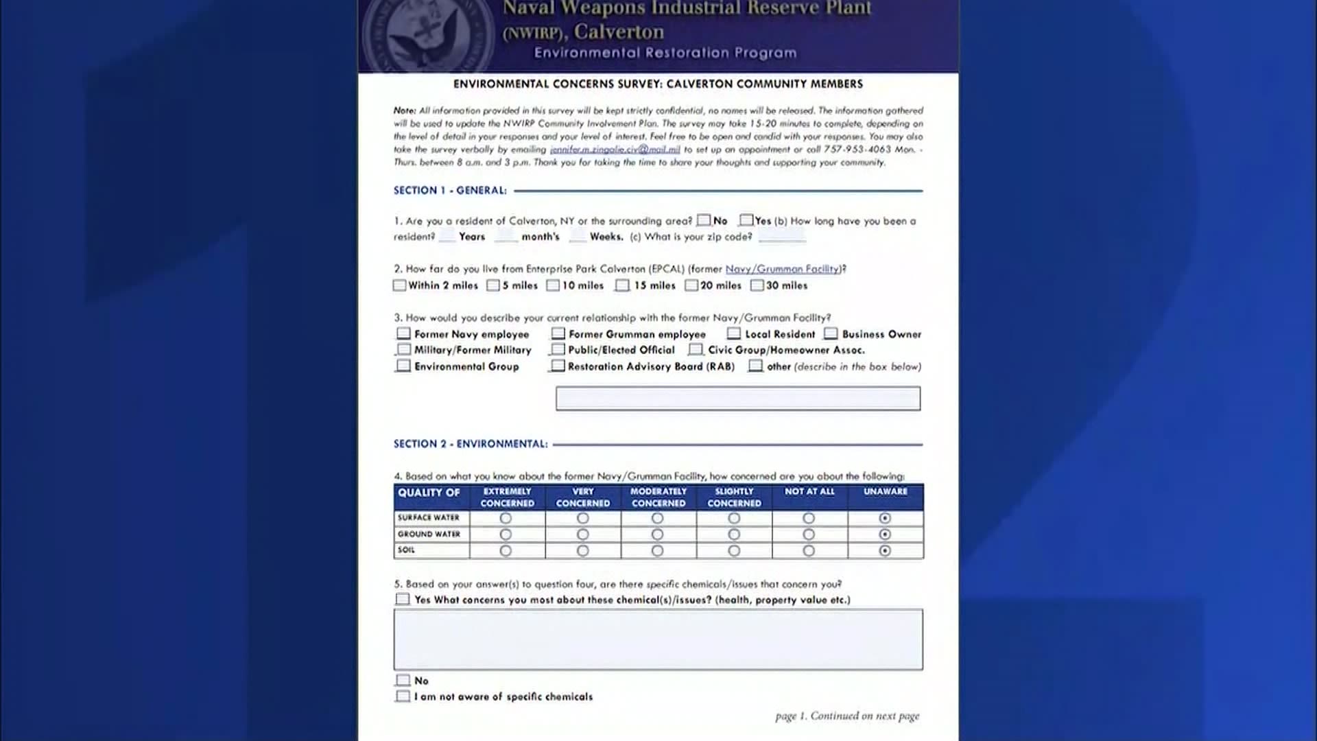 Environmentalists blast Navy's handling of remediation survey for ...