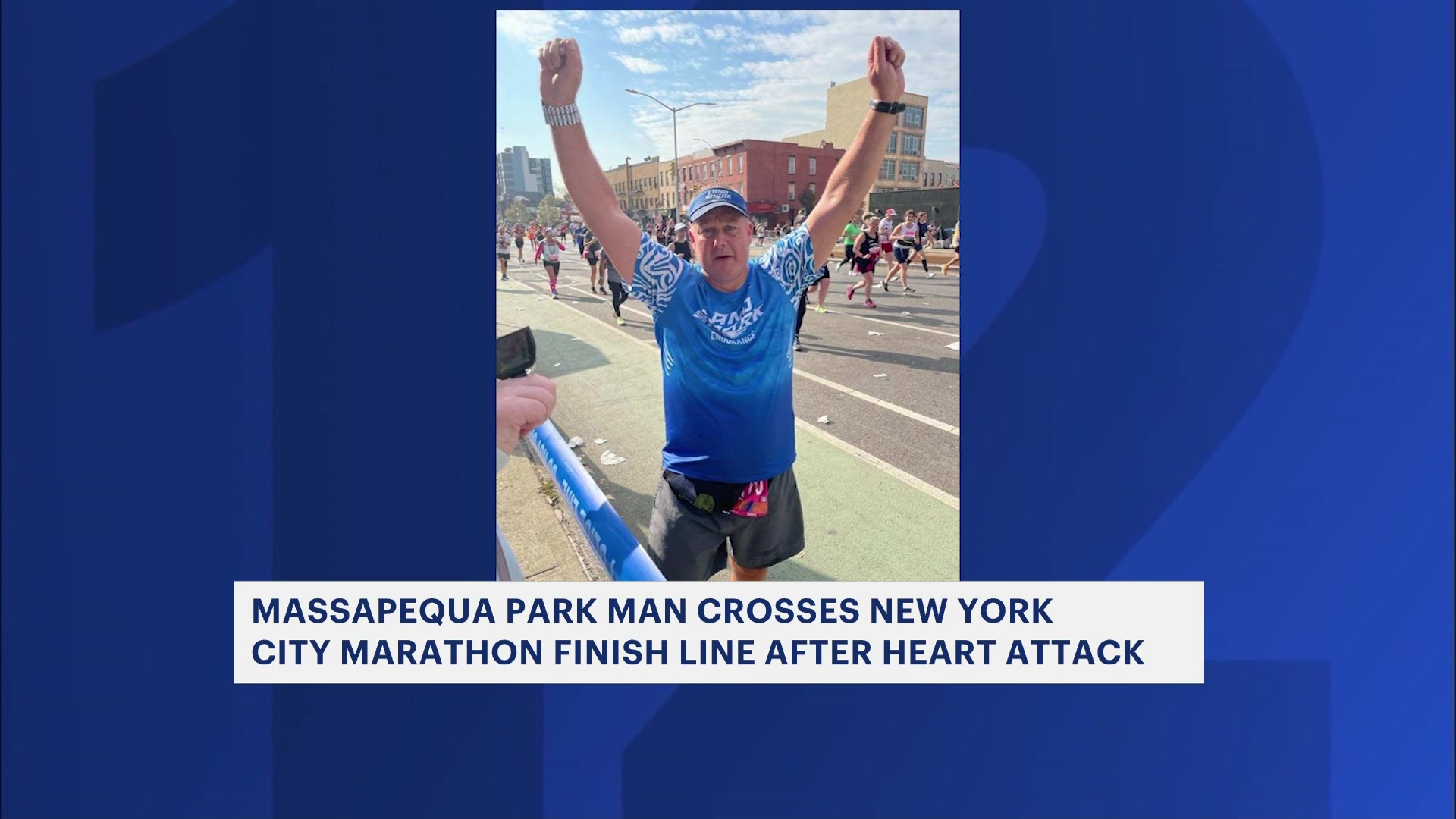 Heart attack survivor from Massapequa Park crosses finish line at NYC ...