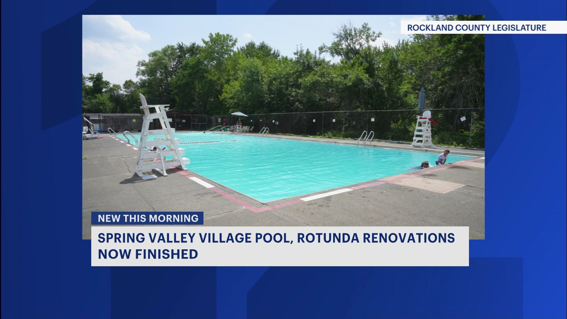 News 12 | Hudson Valley | Spring Valley pool near Memorial Park reopens