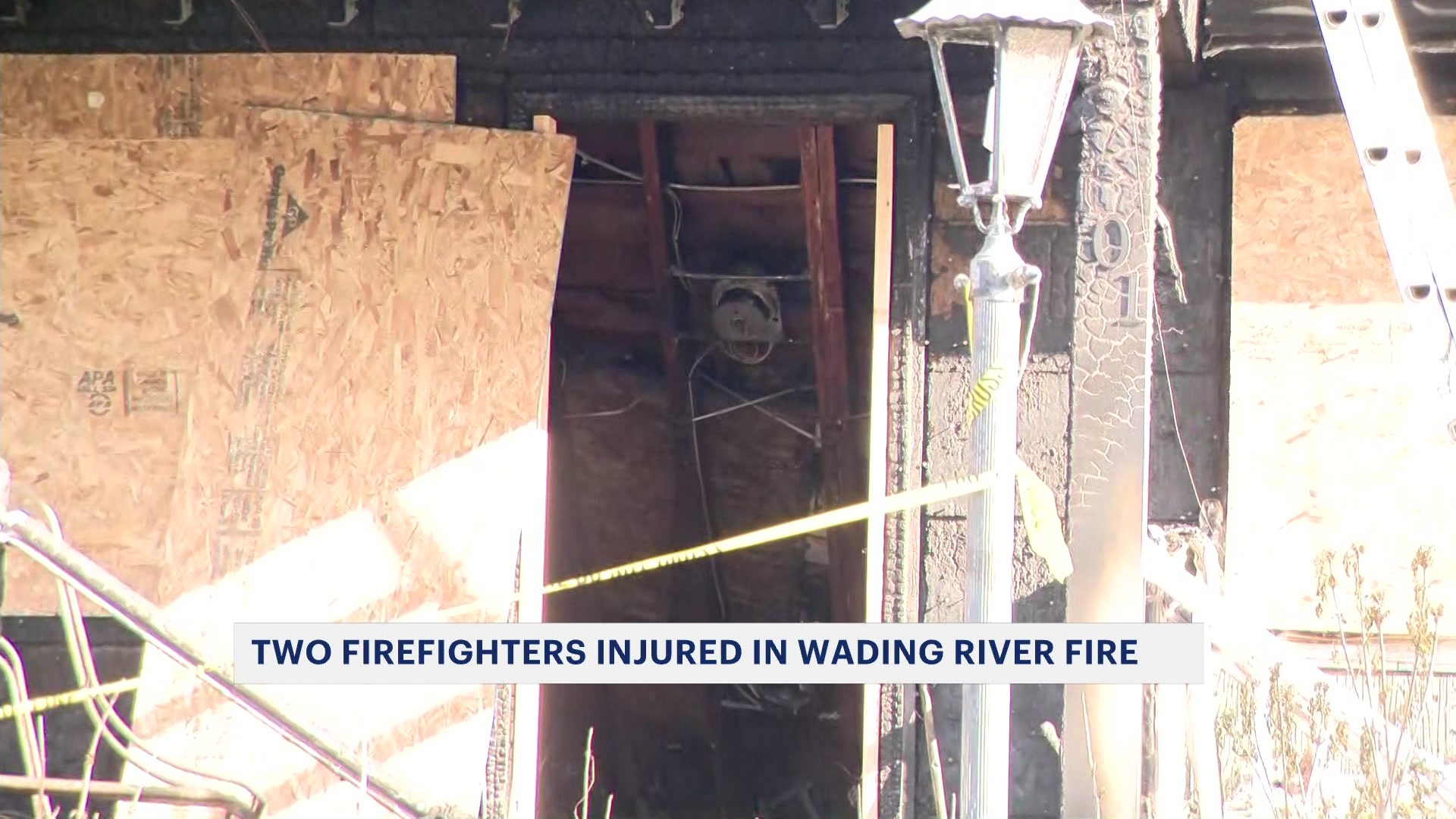 News 12 | Westchester | 2 Firefighters Injured In Wading River House ...