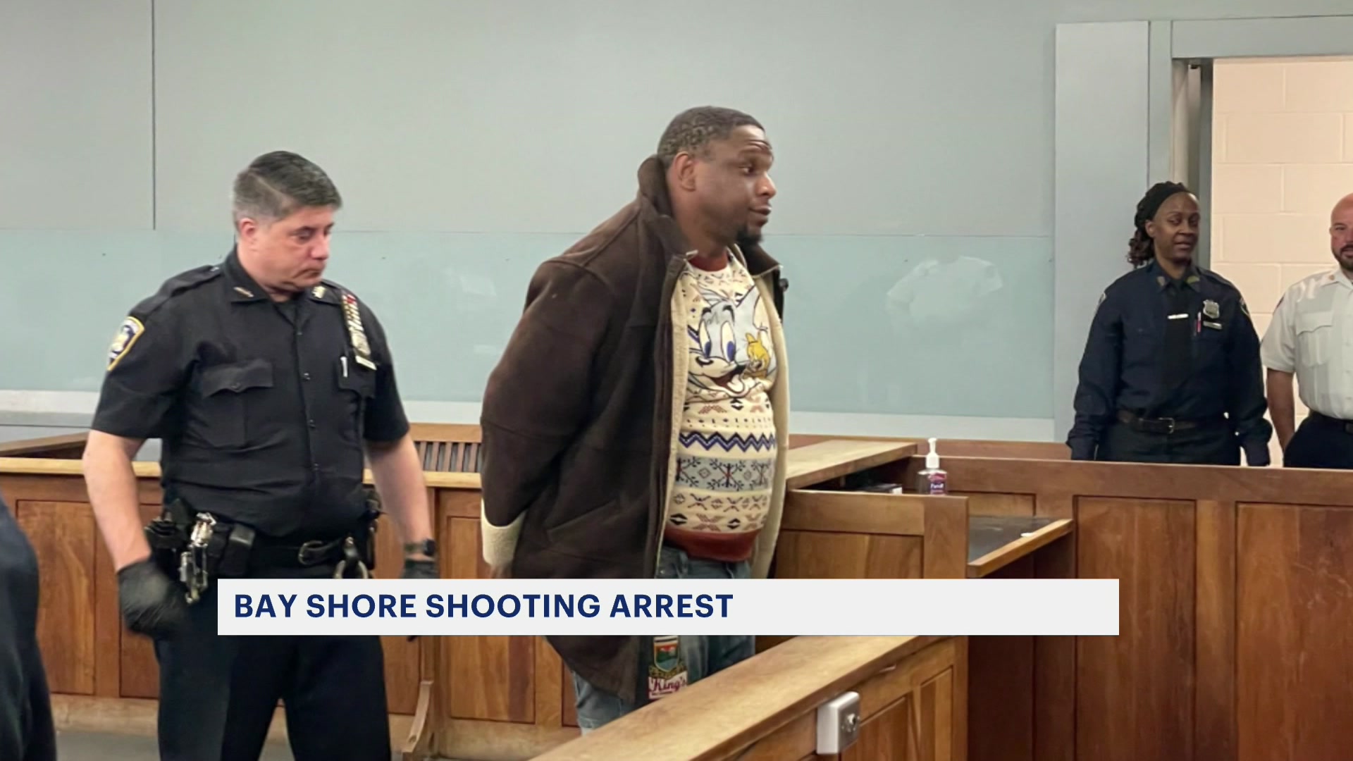 Suspect in Bay Shore shooting pleads not guilty in Central Islip